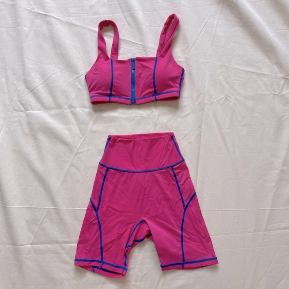 Pants & Jumpsuits | Buff Bunny Collection Neon Pink Set | Poshmark